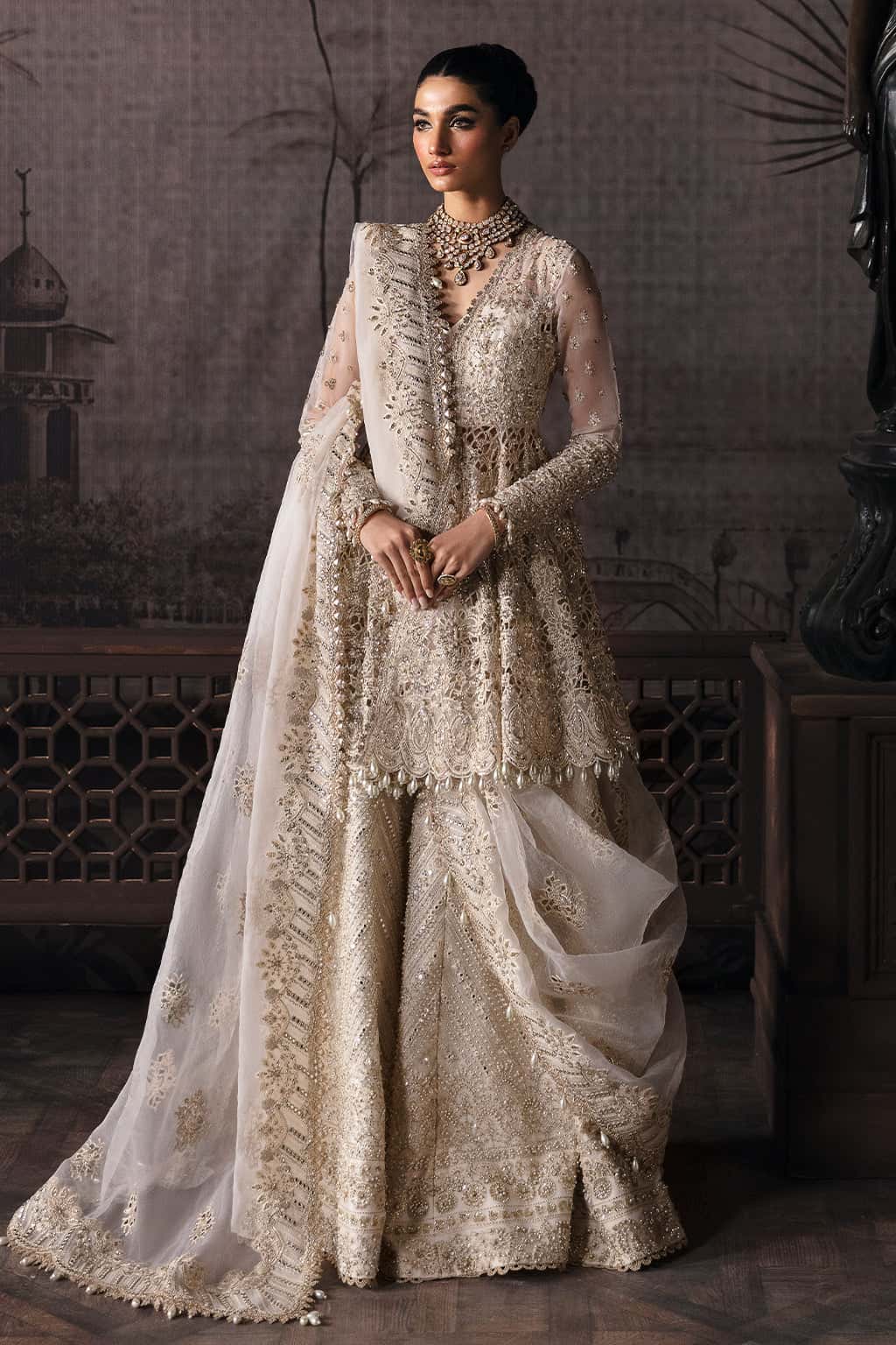 Stylish Chiffon Dresses in Pakistan – Chiffon Suit Collection – Afrozeh